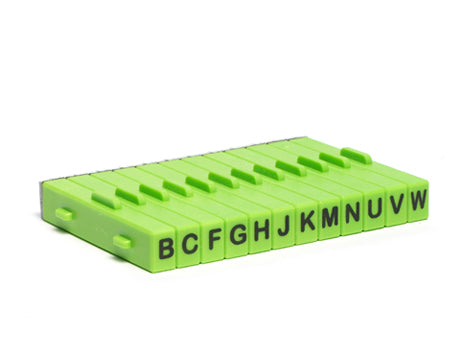 Xiem Extra Attachable Letters Stamp Set 12pcs, Uppercase – Sounding Stone