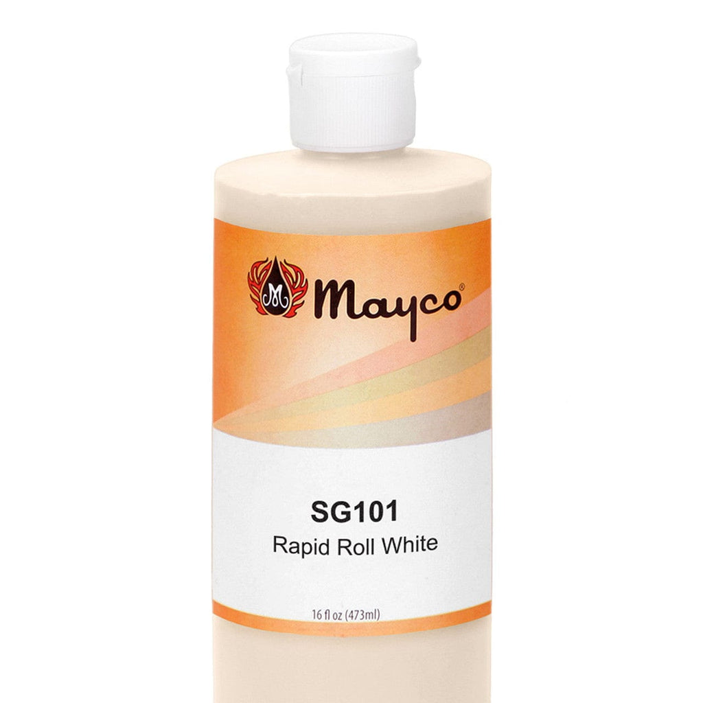 Mayco SG101 White Rapid Roll Glaze, Pint – Sounding Stone