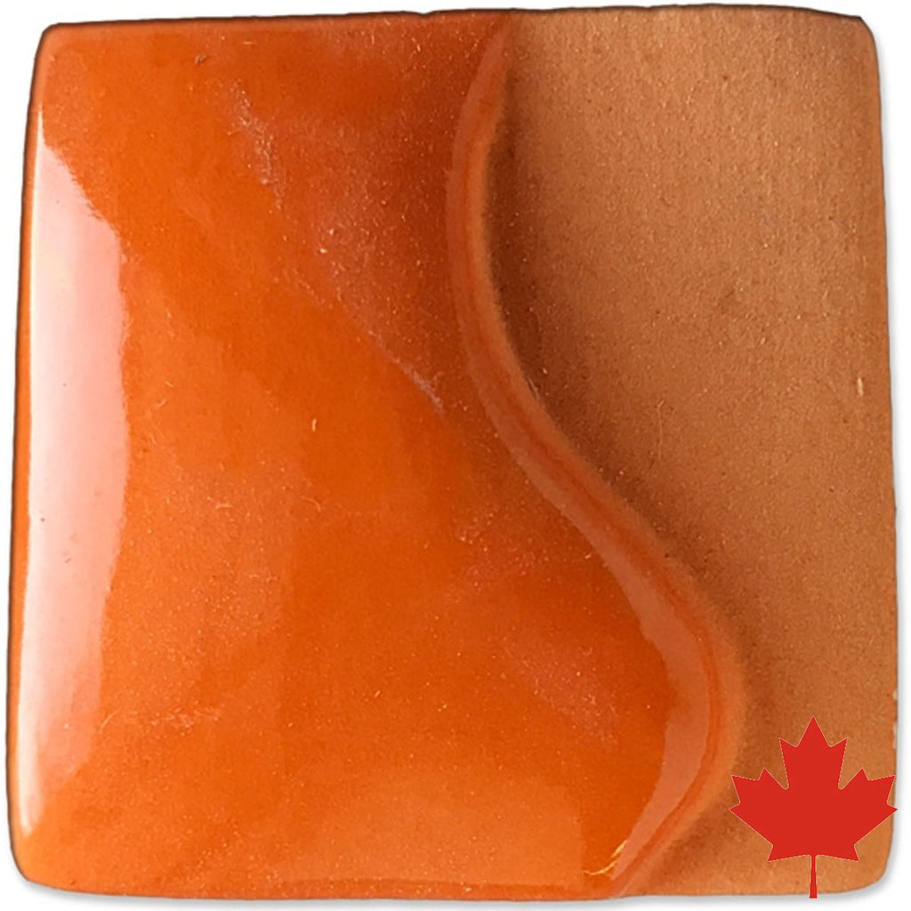 Spectrum 563 Bright Orange Opaque Underglaze – Sounding Stone