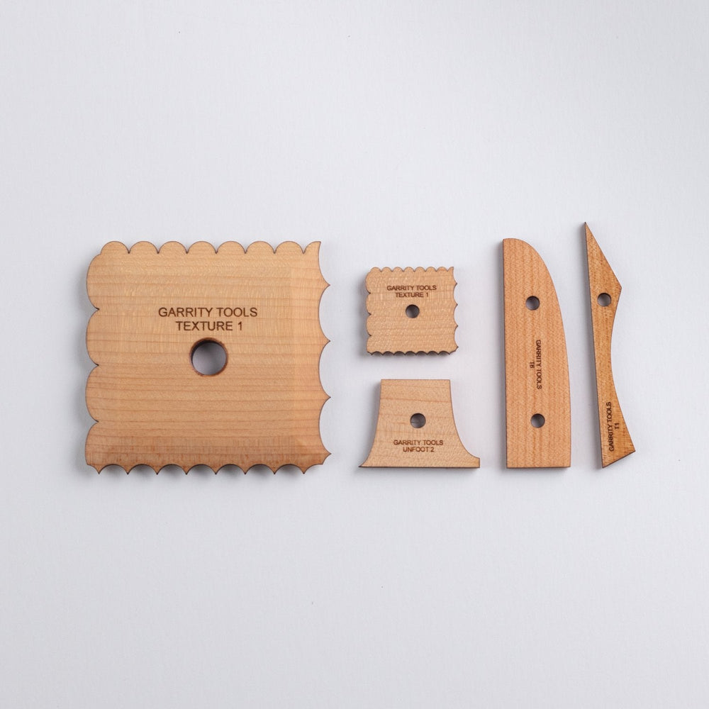 Garrity Tiny Tool Wood Rib Set – Sounding Stone