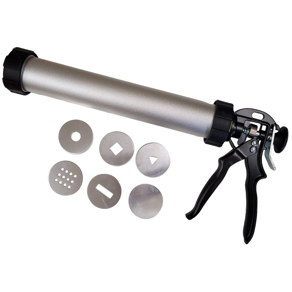 Frema Hand Held Clay Extruder, Long Barrel – Sounding Stone