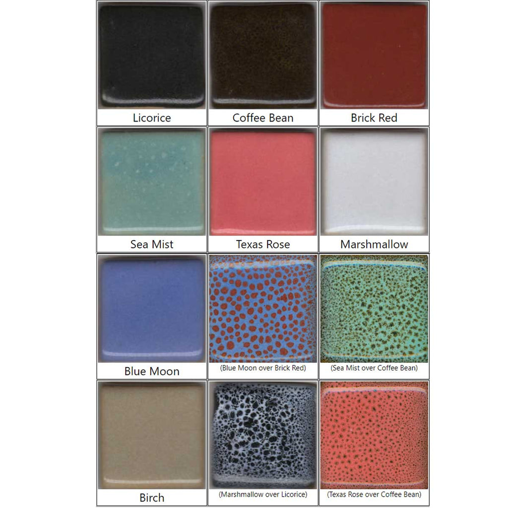 Coyote Glaze Sample Set No. 9 - Texas Two Steps – Sounding Stone