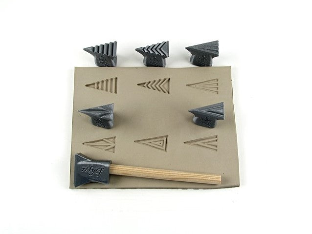Relyef RR012 Isosceles Triangles Stamp Set – Sounding Stone