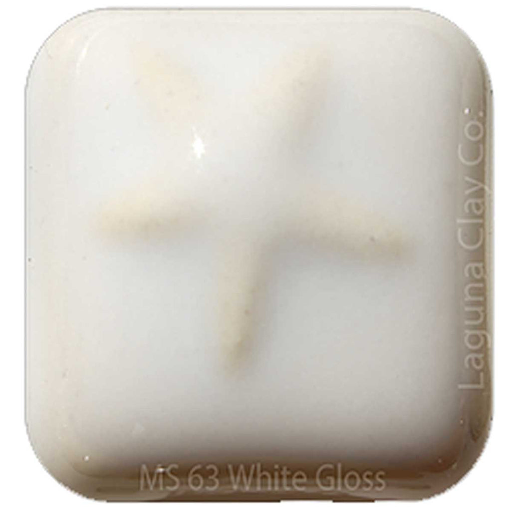 Laguna MS63 White Gloss Medium Fire Glaze (previously Colonial White ...