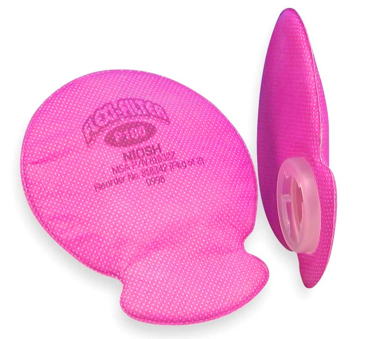 Replacement P100 Particulate Filter Cartridges for MSA Advantage 200LS ...